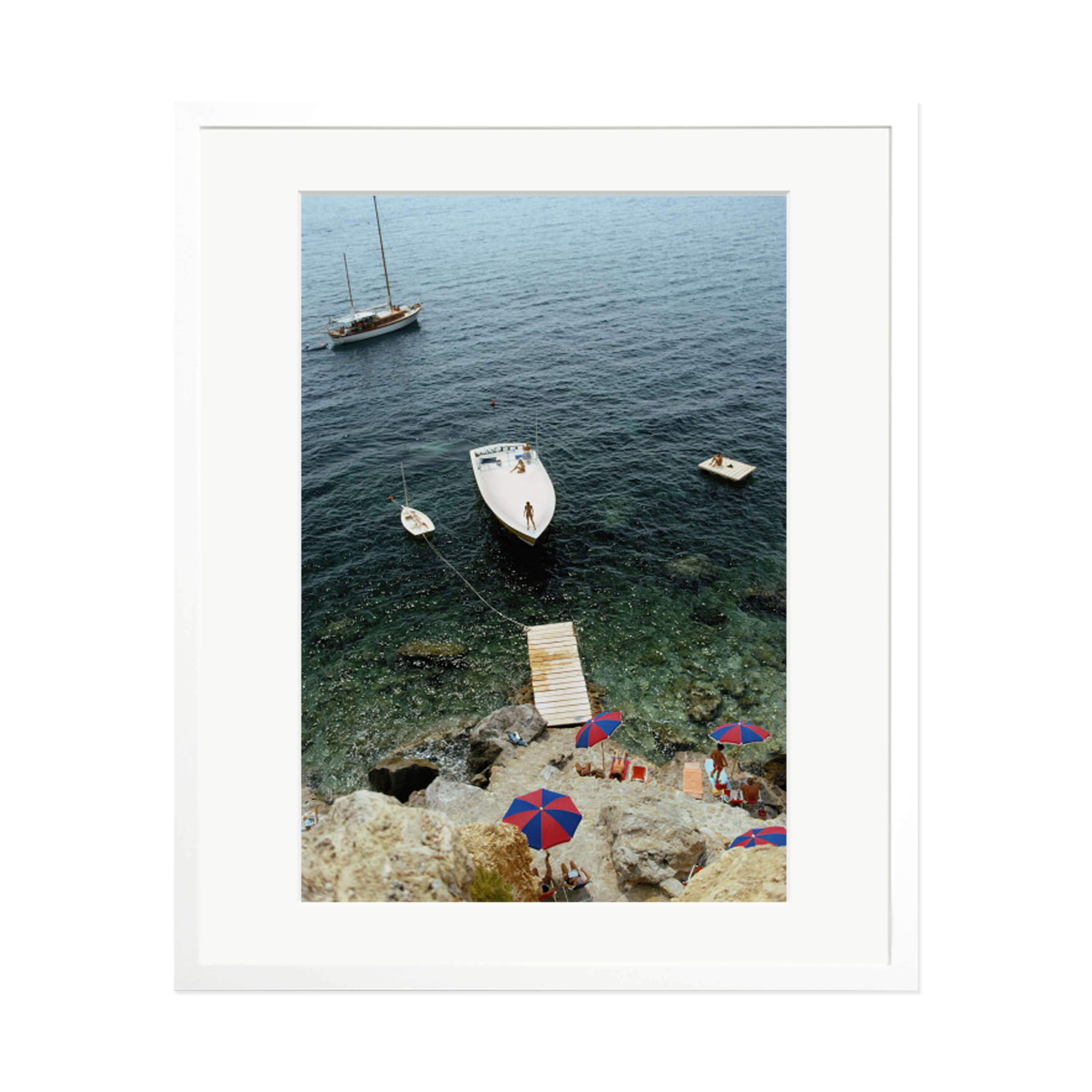 Slim Aarons "Speedboat Jetty" Framed Print – Rowing Blazers Dev
